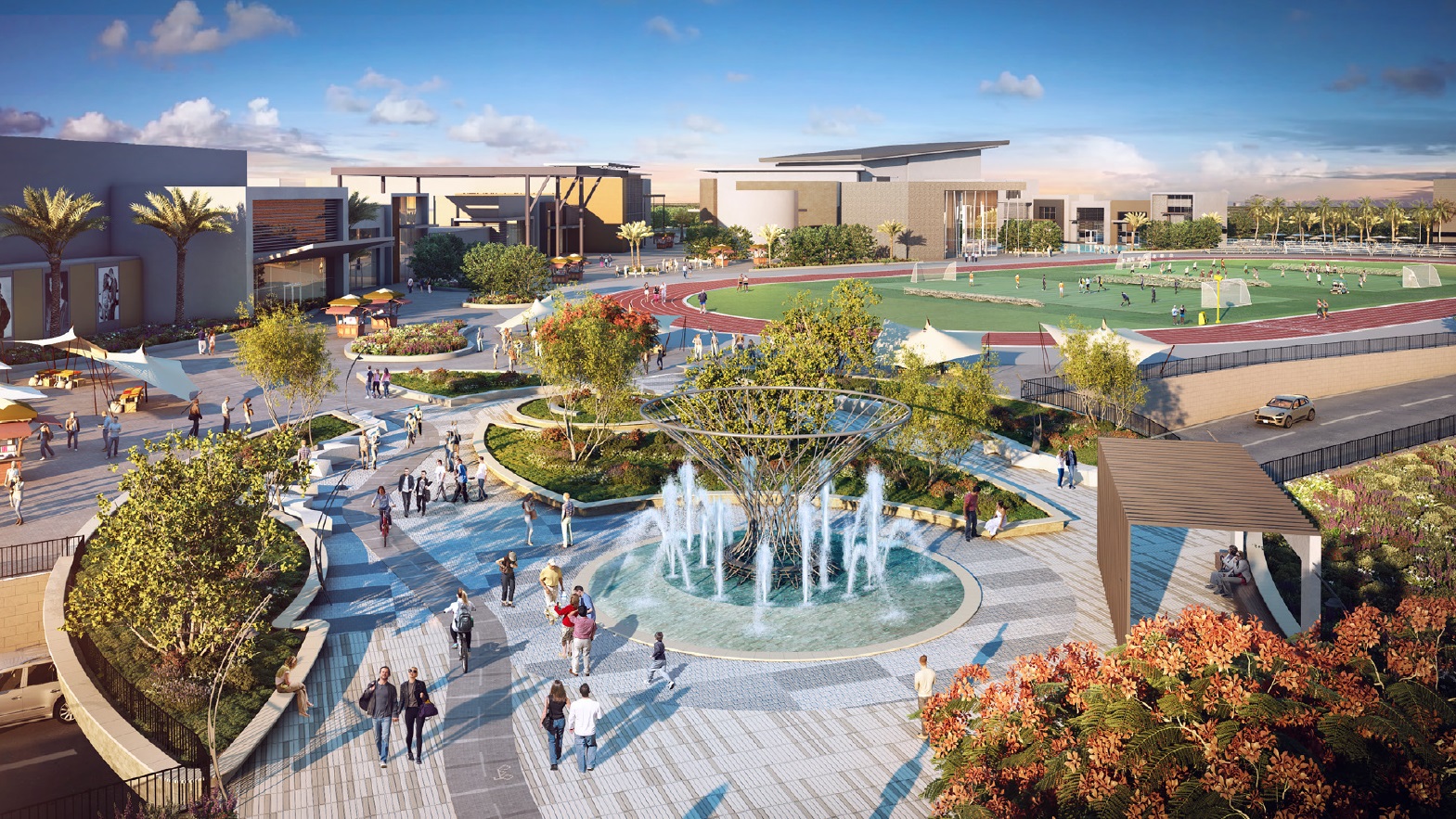 Book a unit of 258 m² in District 5 Compound. - Luxury Compounds For sale