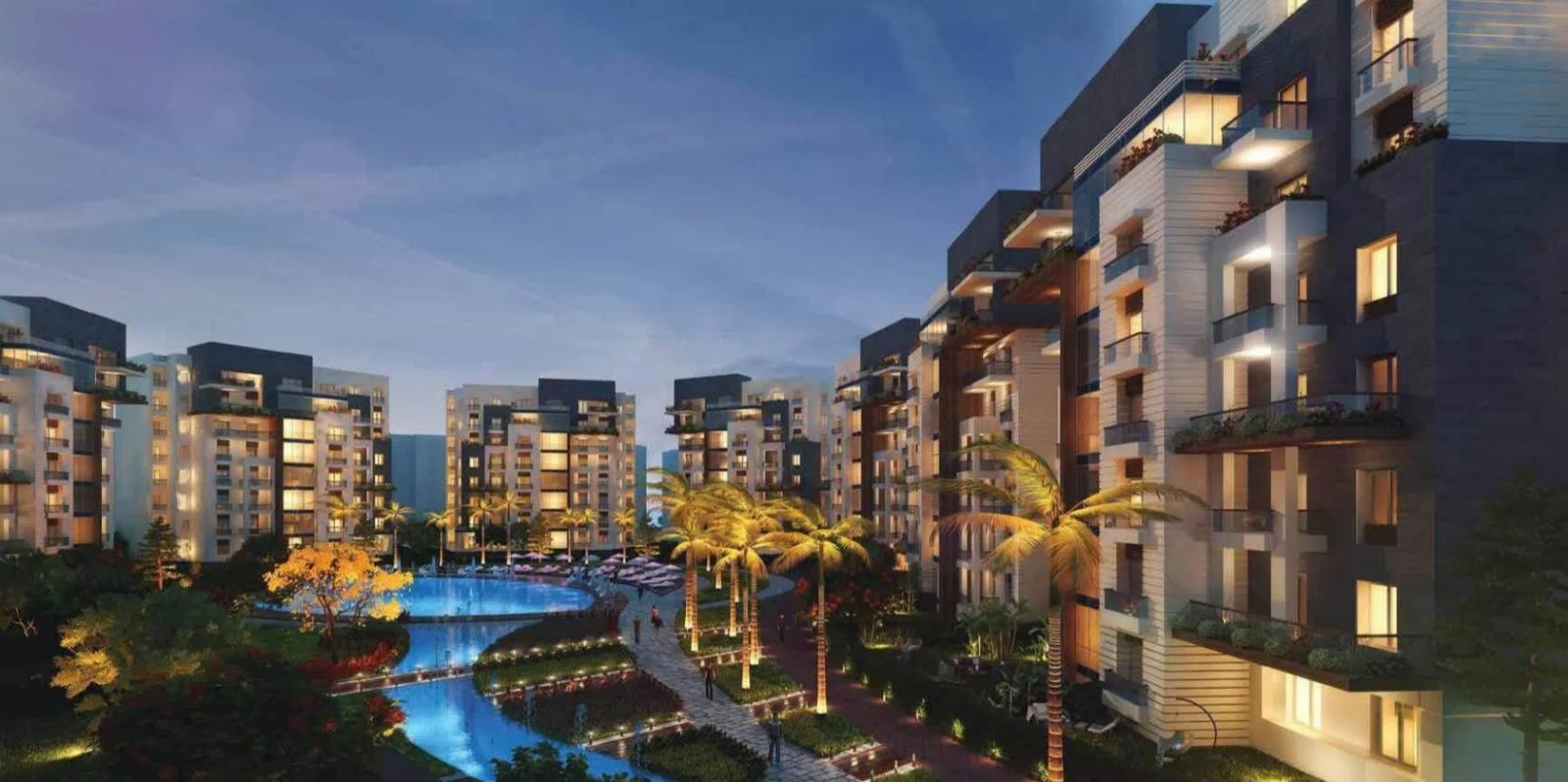 Units with an area of 122 meters for reservation in Oia New Capital project - Luxury Compounds ...