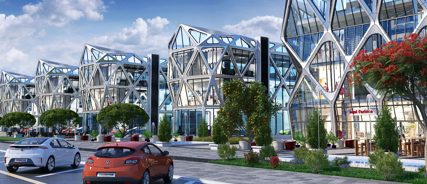 Stores for sale in Midtown Sky Mall 170 meters - Luxury Compounds For sale