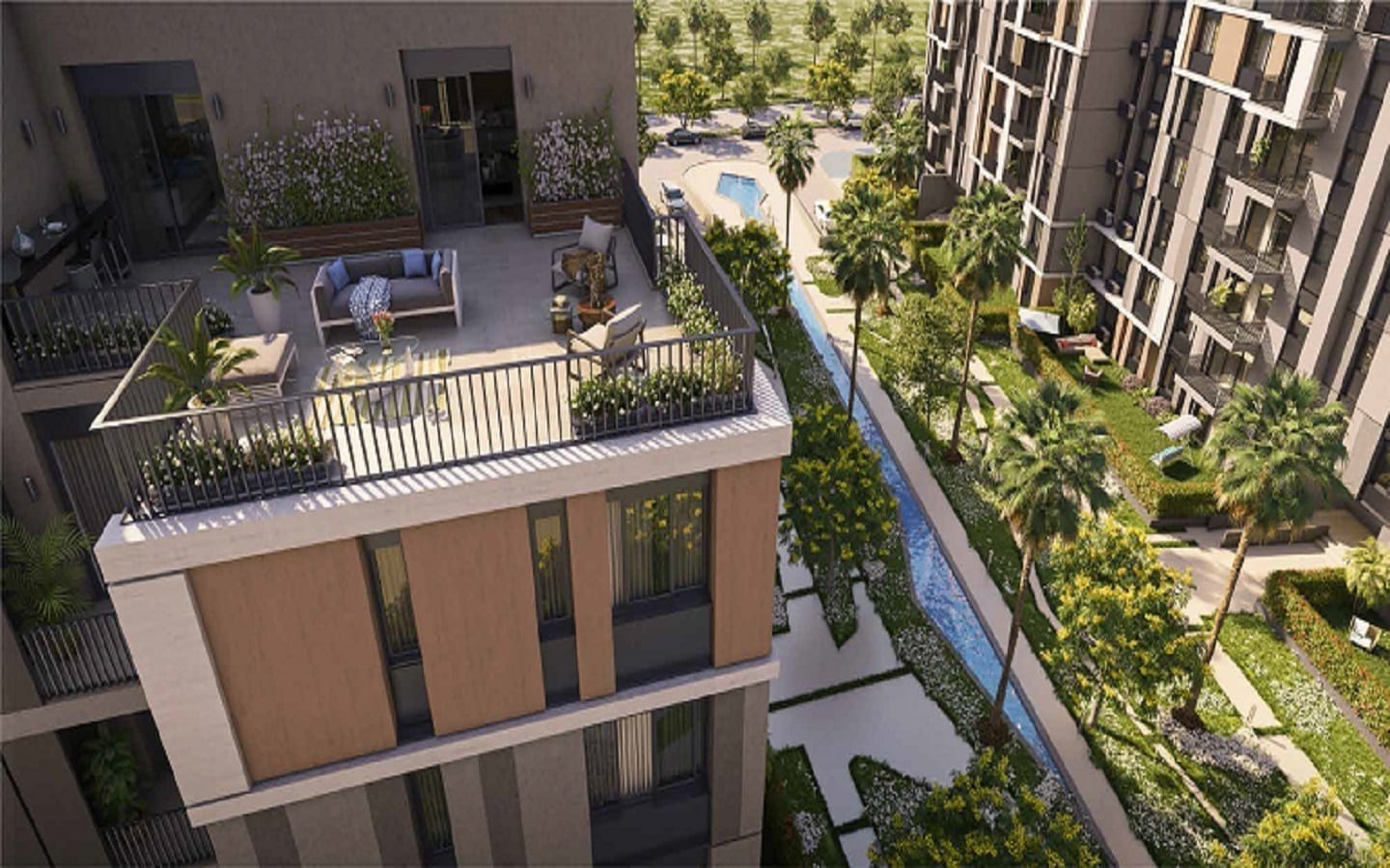 Apartment for sale 120m in The Phoenix New Cairo at an incredible price - Luxury Compounds For sale