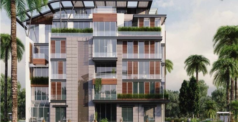 Penthouse for sale 280m in Al Jazi First Marriott Residence Compound, New Cairo, with payment ...