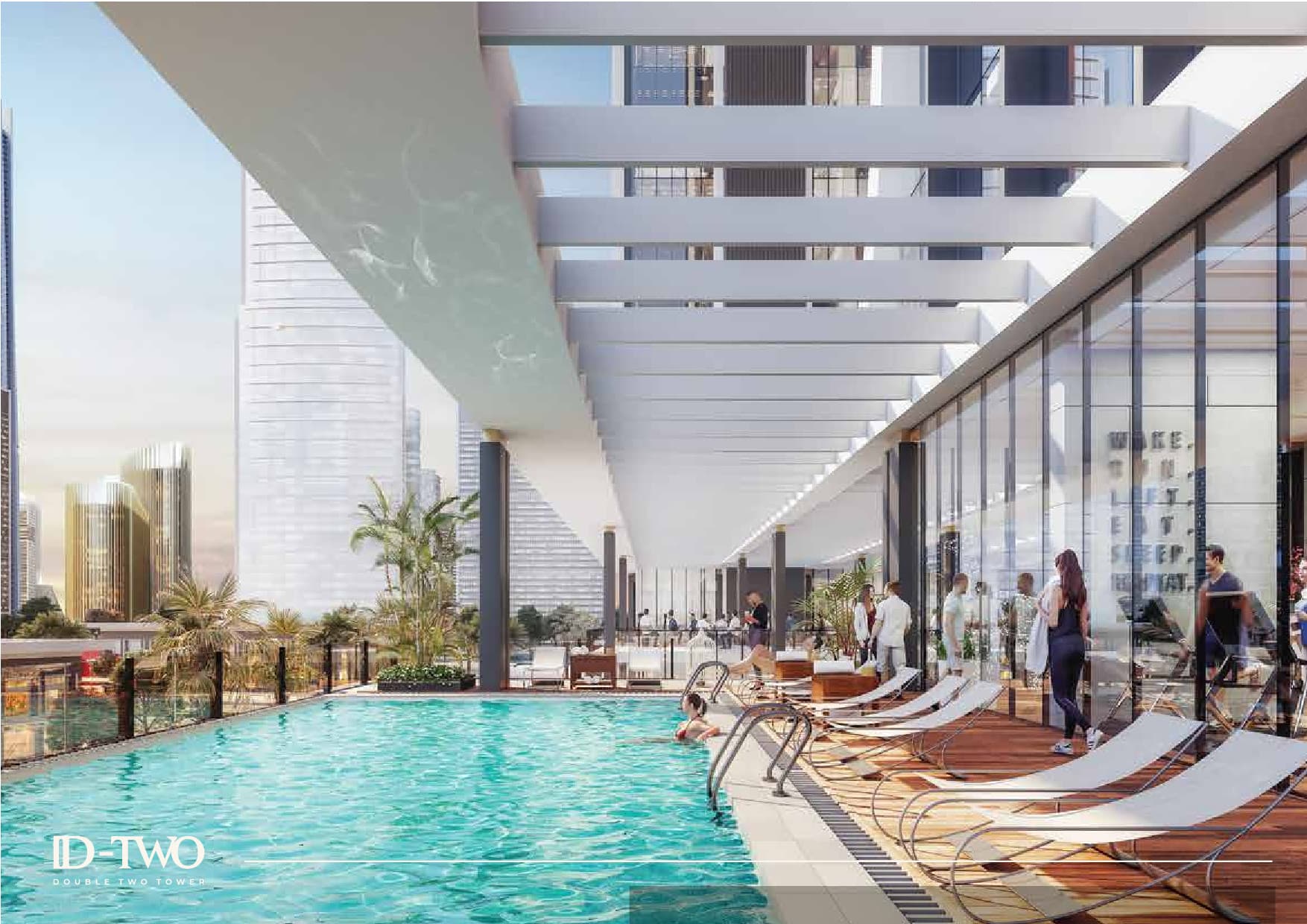 Find out the price of an office space of 82 meters in Double two Tower - Luxury Compounds For sale