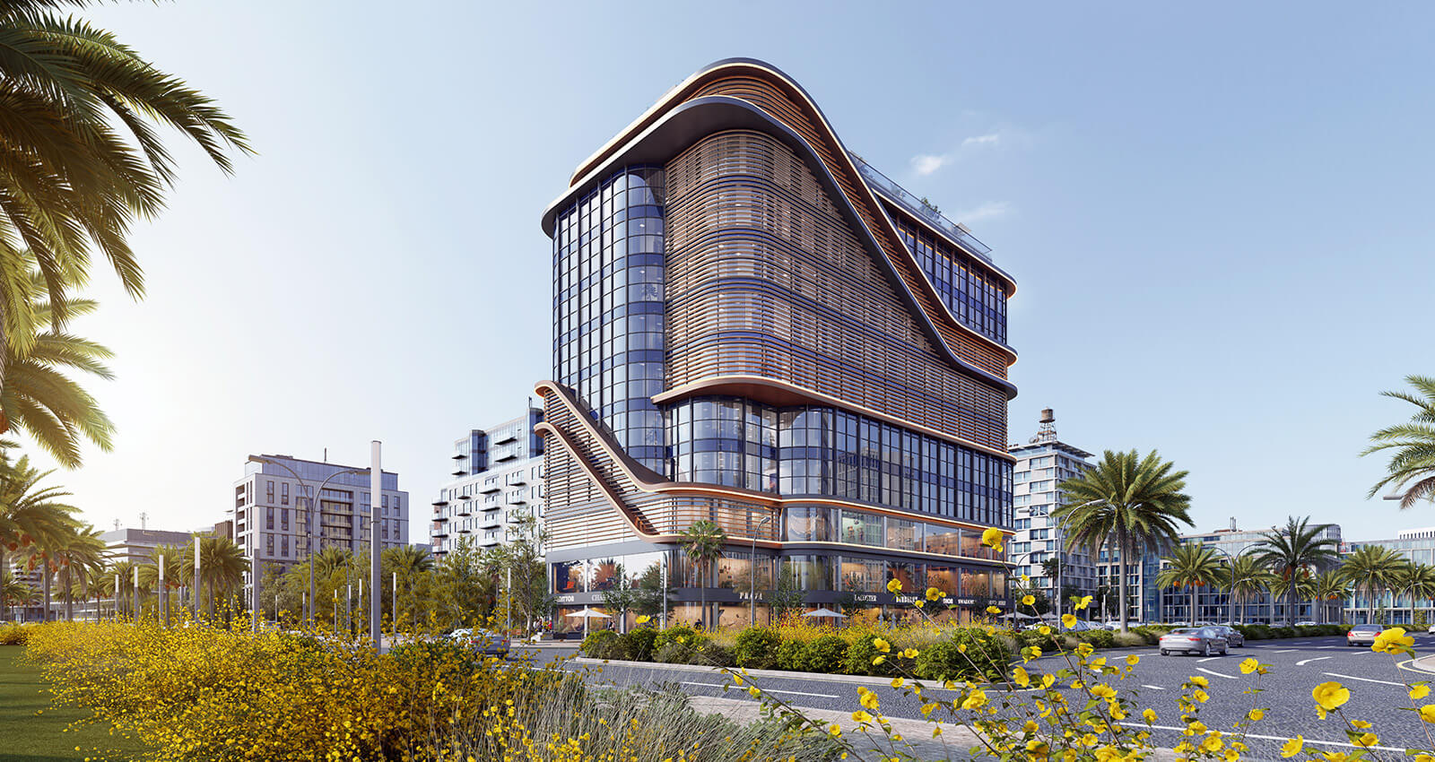 With an area of 30 meters book your commercial unit in Golden View Mall ...