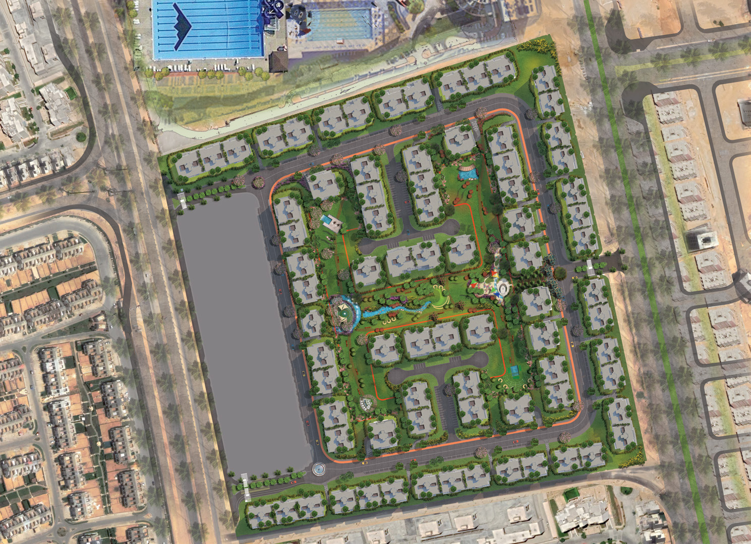 Blue Tree New Cairo Sky AD - Luxury Compounds For sale