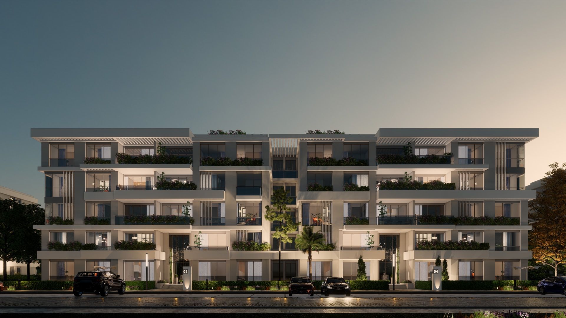 Blue Tree New Cairo Sky AD - Luxury Compounds For sale