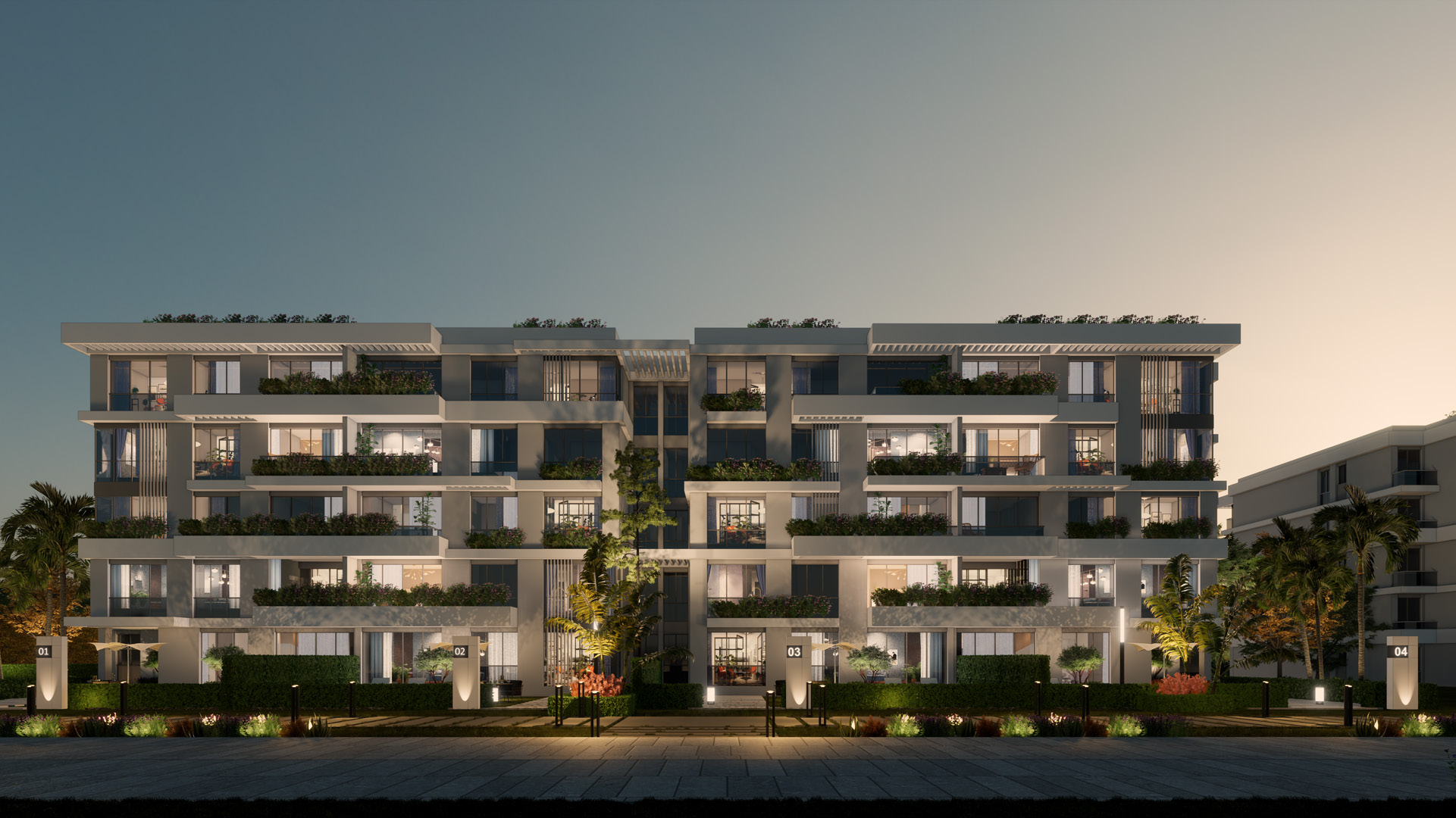 Blue Tree New Cairo Sky AD - Luxury Compounds For sale