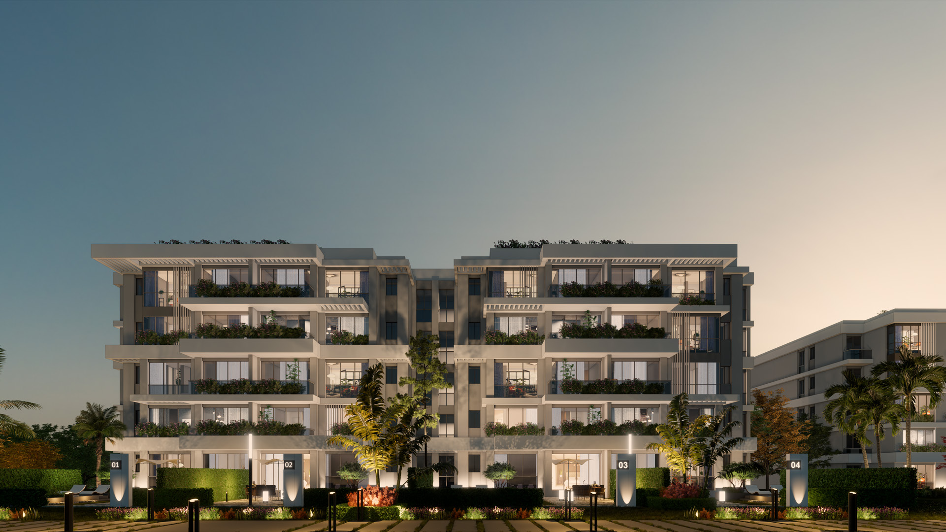 Blue Tree New Cairo Sky AD - Luxury Compounds For sale