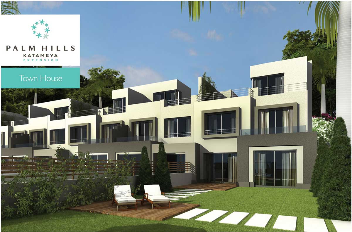 Own your apartment in Palm Hills Katameya 2 compound with an area of ...
