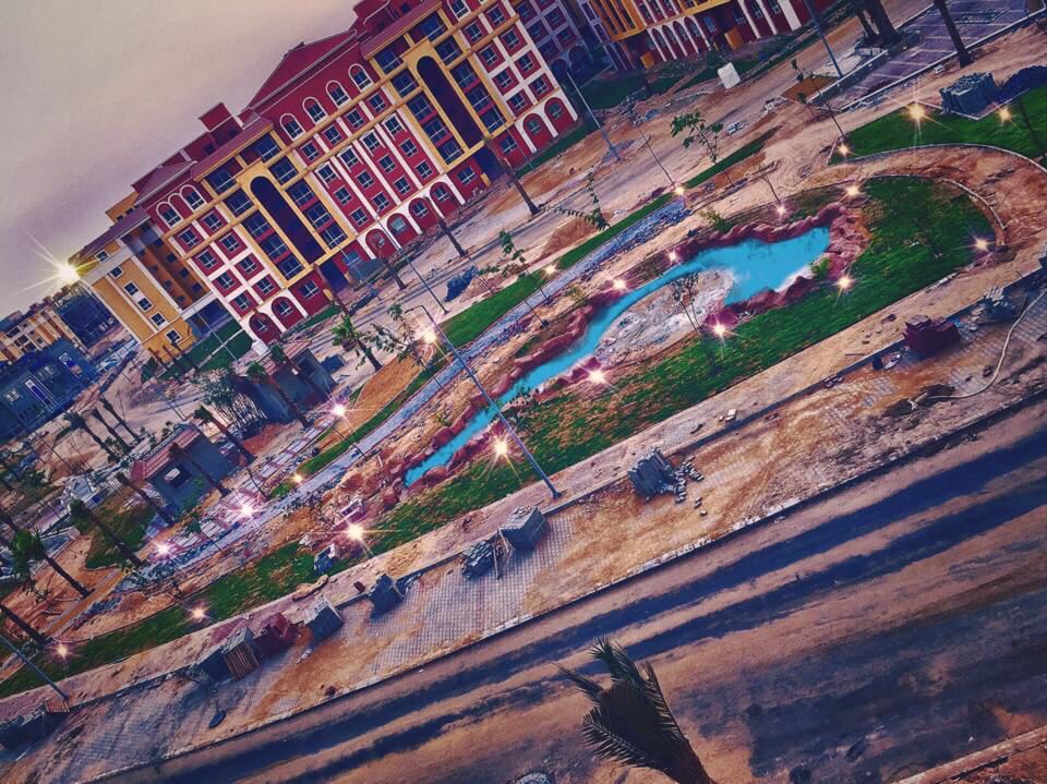 Ready Apartment to live in Degla Palms Compound - Luxury Compounds For sale