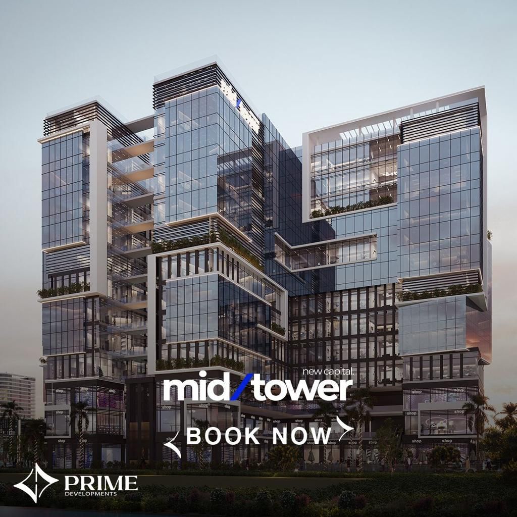 Learn about the price of an office 100m in Mid Tower New Administrative ...