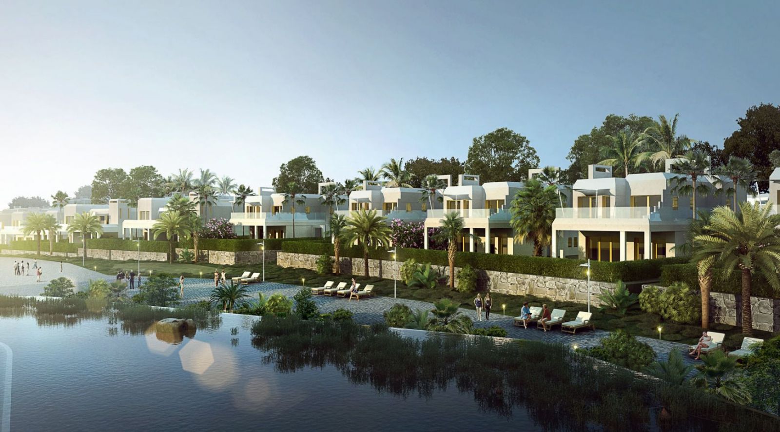 Details about of Ayla Lagoons Jefaira North Coast Village chalets ...