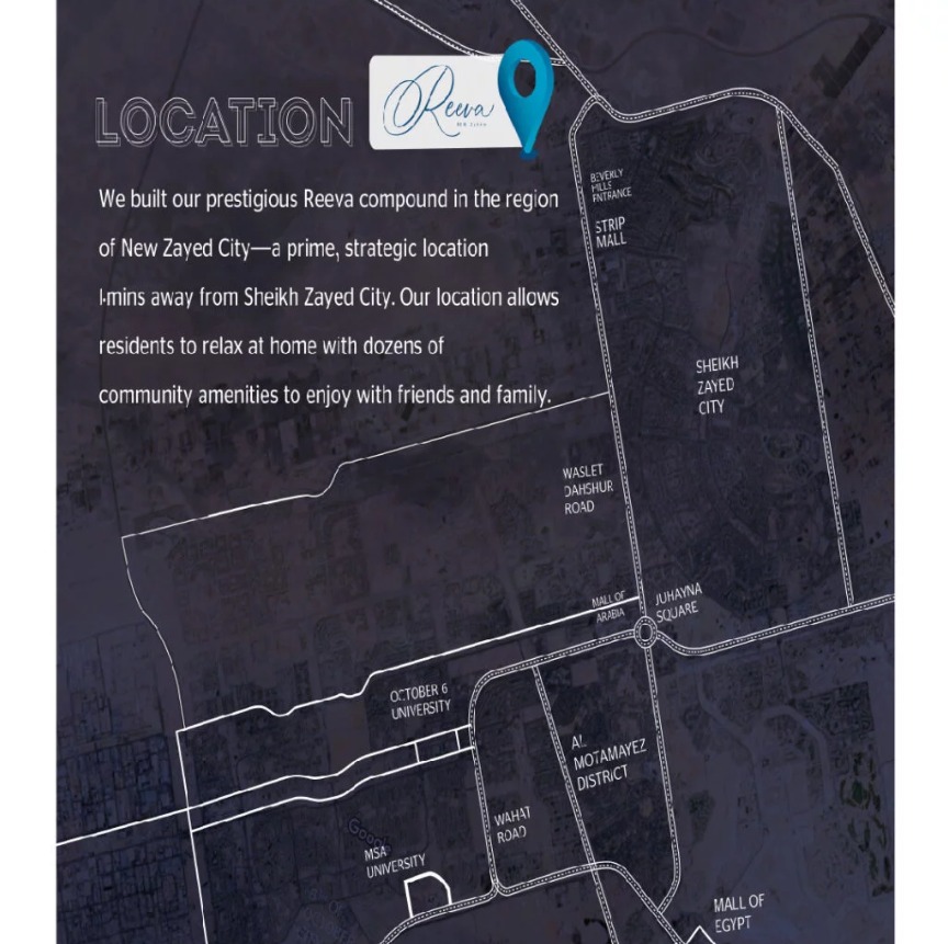 An attractive 370 meter villa in Reeva compound with a great view ...