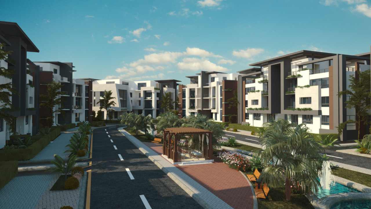 Get a duplex in Genova El Sheikh Zayed project with an area of 275m ...