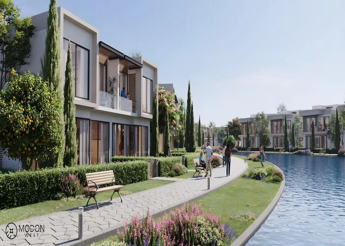 Villa for sale in Villagio October Compound with payment facilities and ...